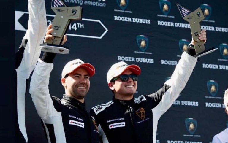 Sebastián Saavedra debutó con podio en el Campeonato Super Trofeo ...
